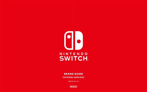 Nintendo Switch Branding Style Guides
