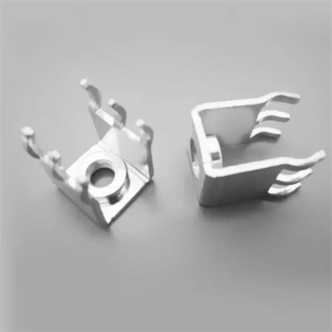 Pcb Board Welding Terminal M5 Riveting Nut High Current 80a 6p Feet Terminals Block U Connector