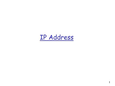 Ppt Understanding Ip Addressing And Network Protocols In Every Host