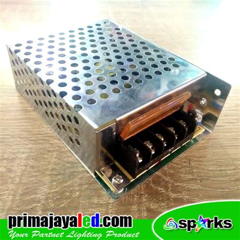 DC Power Supply 12V 5 Amper Body Kecil Prima Jaya LED