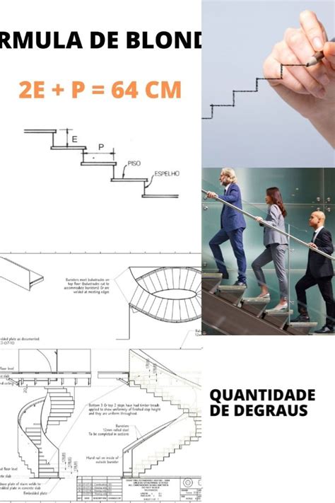 Cálculo de escada como calcular o tamanho certo de forma simples