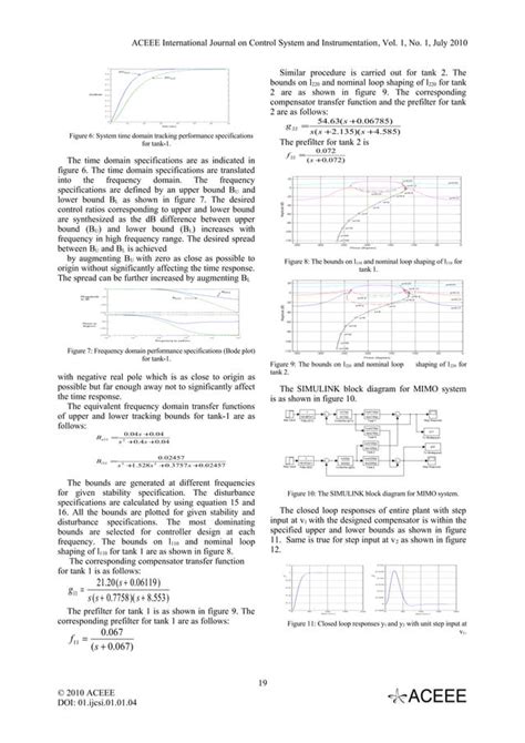 Multivariable Control System Design For Quadruple Tank Process Using Quantitative Feedback