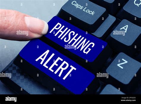 Text Caption Presenting Phishing Alert Business Approach Aware To
