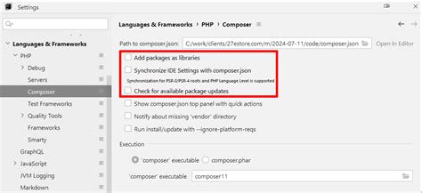 How To Prevent Phpstorm From Restoring Manually Deleted Include Path Entries Even With Composer