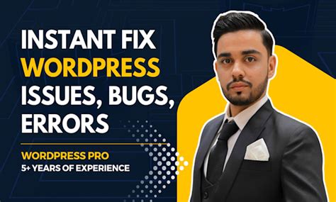 Fix Any Wordpress Issues Elementor Errors Woocommerce Bugs By Develop