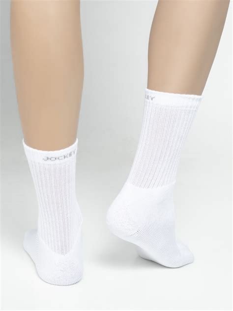 Buy White Crew Socks For Men 7030 Jockey India