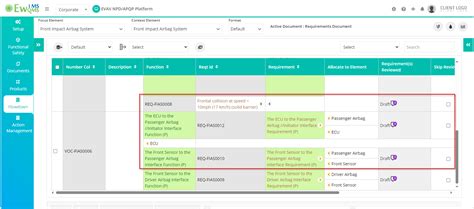 bug 27311 requirements document column mismatch issue occurs after