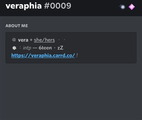 Discord About Me Template Copy And Paste Web Lim How Wei Notlhw