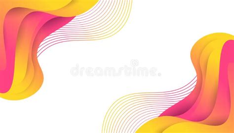 Modern Abstract Background Design With Colorful Liquid Shapes Stock Vector Illustration Of