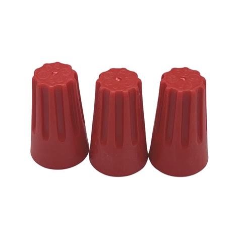 Red Wire Nuts 100 Pack Wal Rich Corporation