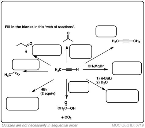 Alkyne Reactions Practice Problems With Answers Master Organic Chemistry
