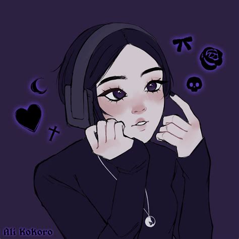 Cm Goth Girl By Alikokoro On Deviantart