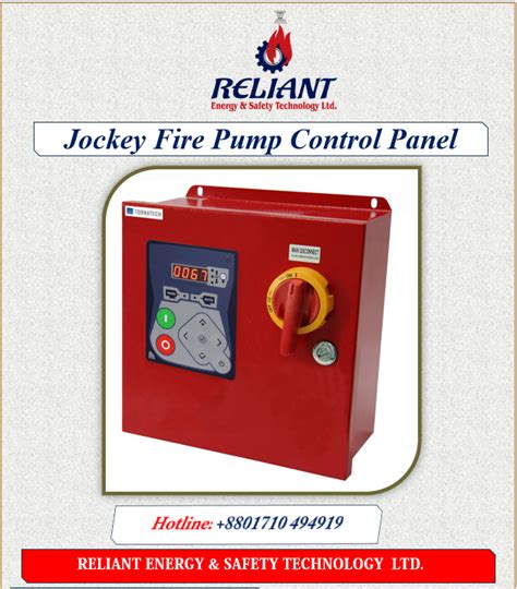 Jockey Pump Control Panel Reliant Energy Safety Technology Ltd