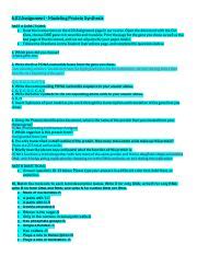 Modeling Protein Synthesis Transcribing And Translating Genes Course Hero