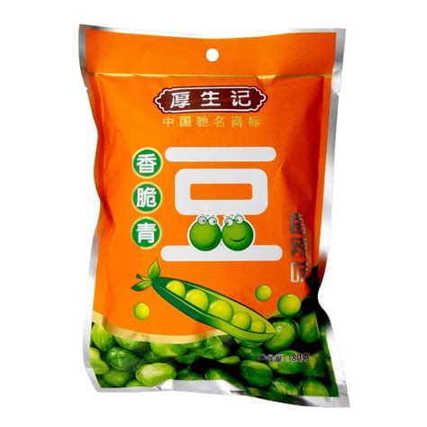 正品 厚生记香脆青豆80g香辣味 宁夏清真零食批发 西夏磨坊特产