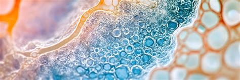 microscope revealing cellular structure details premium ai generated