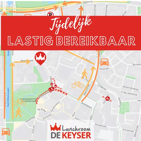 Lunchroom Komende Maanden Lastig Bereikbaar Vanuit Het Centrum