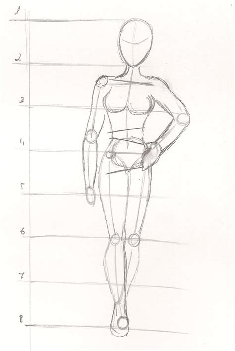 Como Dibujar Un Cuerpo Anime Femenino Tutorial De Dibujo Como Images