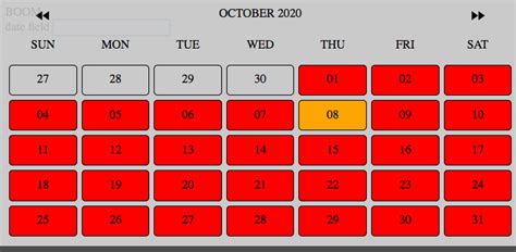 Github Monkeywithoutthee Javascript Date Picker Javascript Dynamic