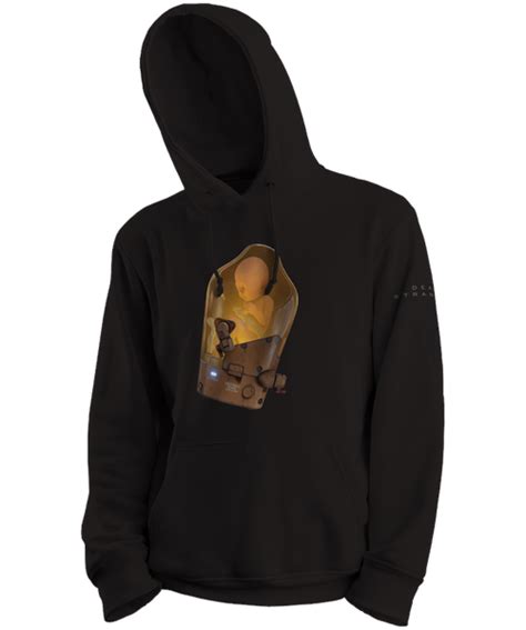 Death Stranding Bb Sleeping Hoodie Kojima Productions
