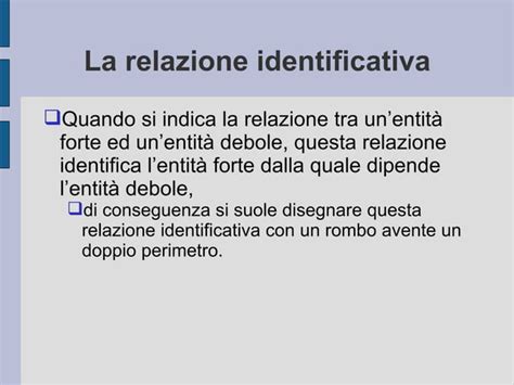 Schema Logico Database PPT