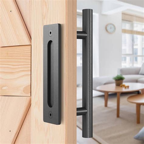 Buy Roymelo Inch Sliding Barn Door Pull Handle Set Pack Round Online At Lowest Price In