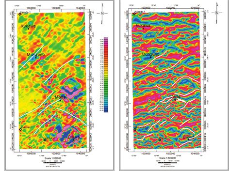Linear Features Interpreted From Minima And Maxima