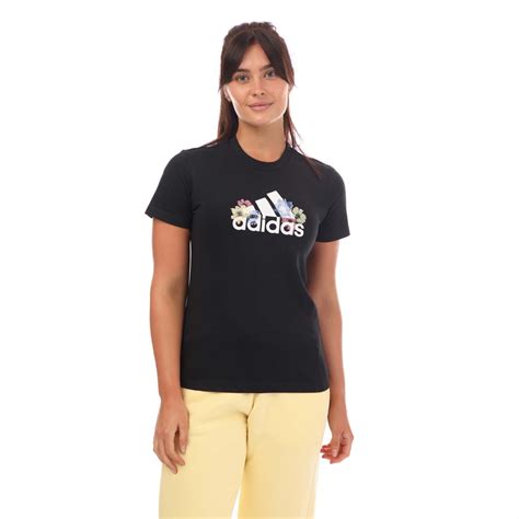 Black Adidas Floral Graphic T Shirt Get The Label
