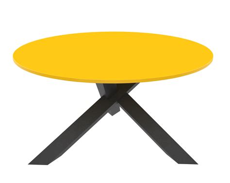 Coffee Table Isolated On Background 3d Rendering Illustration