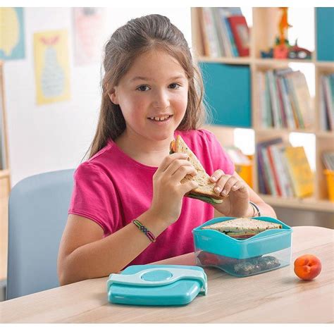 Кутия за храна Maped Origin Тюркоаз Emagbg