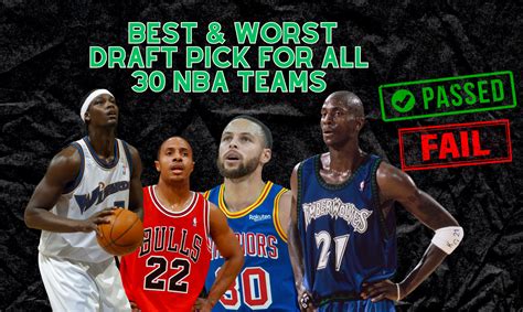 Every Nba Teams Best And Worst Draft Picks All Time New Arena