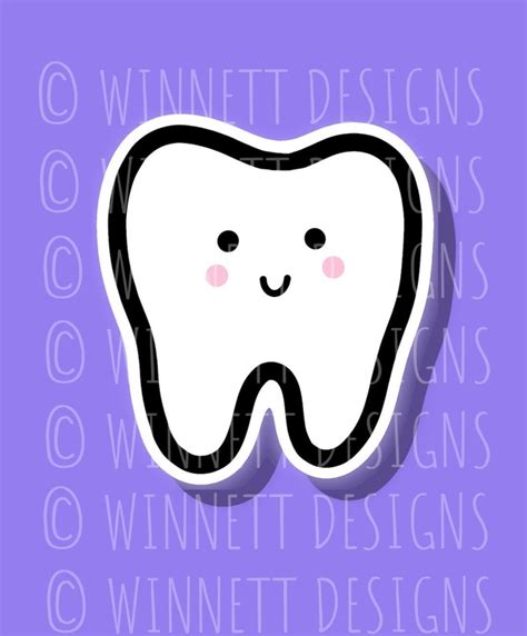Pegatina de dientes pegatina dental calcomanía dental Etsy
