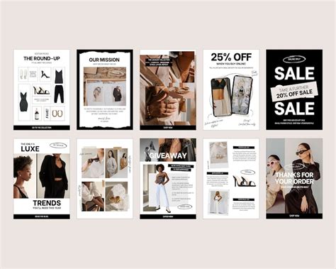 Editable Email Templates Email Marketing Product Marketing Etsy