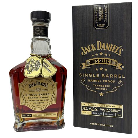 Jack Daniels Single Barrel Barrel Proof Heroes Selection Melvin H Kee