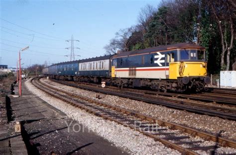 35mm Railway Slide Class 73 73110 Southampton Central 1989