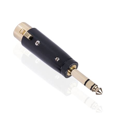 Lz1165g 6 35mm Stereo Male To Xrl Female Audio Adapter Microphone