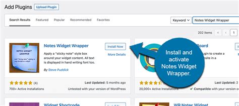 How To Use Notes Widget Wrapper In Wordpress To Show Sticky Notes