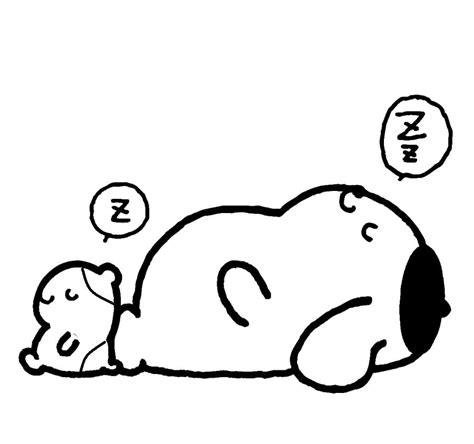 Desenhos De Pompompurin Dormindo Para Colorir E Imprimir