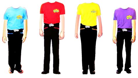 The Og Wiggles Outfits 2001 Short Sleeve By Trevorshane On Deviantart