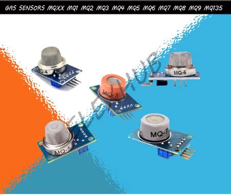 MQ2 MQ3 MQ4 MQ5 MQ6 MQ7 MQ8 MQ9 MQ135 Smoke Methane Liquefied Gas Sensor Module MQ 2 3 4 5 6 7 8