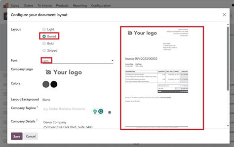 How To Configure Quotation Layout In Odoo 17