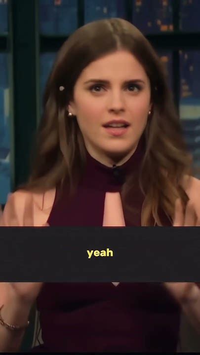 Emma Watson Nails The American Accent On Conan Obrien Youtube