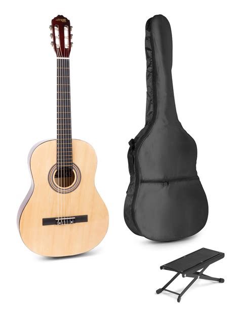 MAX SoloArt Klassieke Akoestische Gitaar Met Voetsteun Hout Kopen