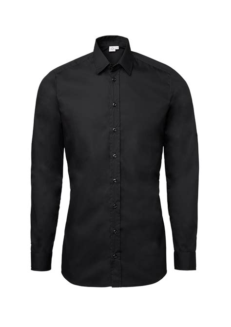 Mens Slim Fit Shirt With Long Sleeves Segers Cookniche