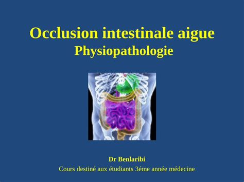 PDF Physiopathologie De Locclusion Intestinale Aigue DOKUMEN TIPS