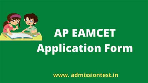 Ap Eamcet Application Form 2023 Registration Process Online