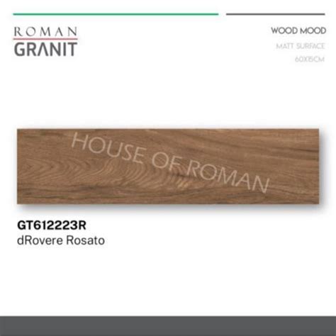 Jual Granit Lantai Motif Kayu Granit Roman DBalsa Rosato Keramik Lantai