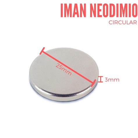 Im N Neodimio Circular X Mm