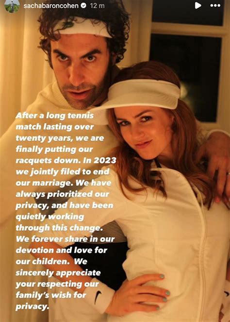 Isla Fisher And Sacha Baron Cohen At War As Divorce Turns Messy