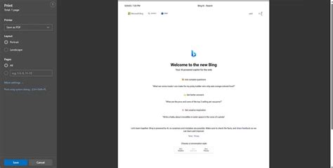 Как сохранить и экспортировать историю чата Bing AI Dz Techs
